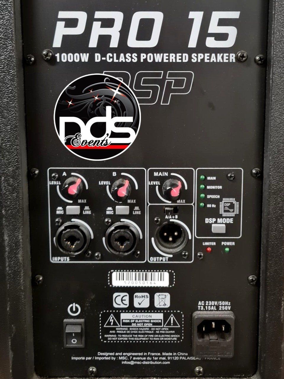 Kit sonorisation Deejay PRO - Location-vaisselle-grenoble